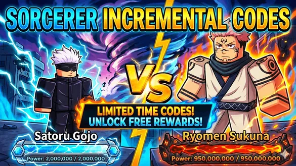 Sorcerer Incremental Codes (May 2026) - RoCodes