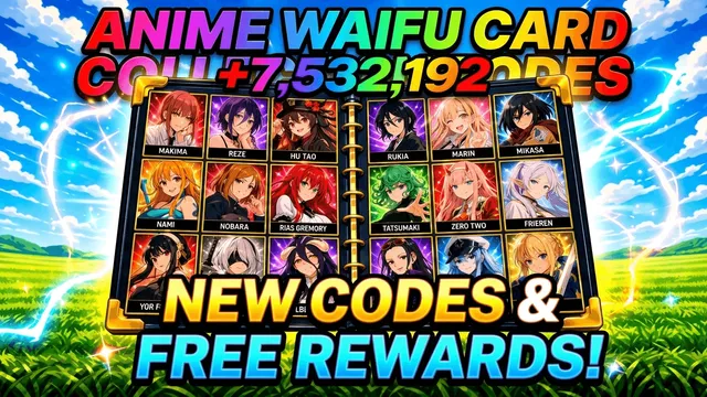 Anime Waifu Card Collection Codes (June 2026) - RoCodes