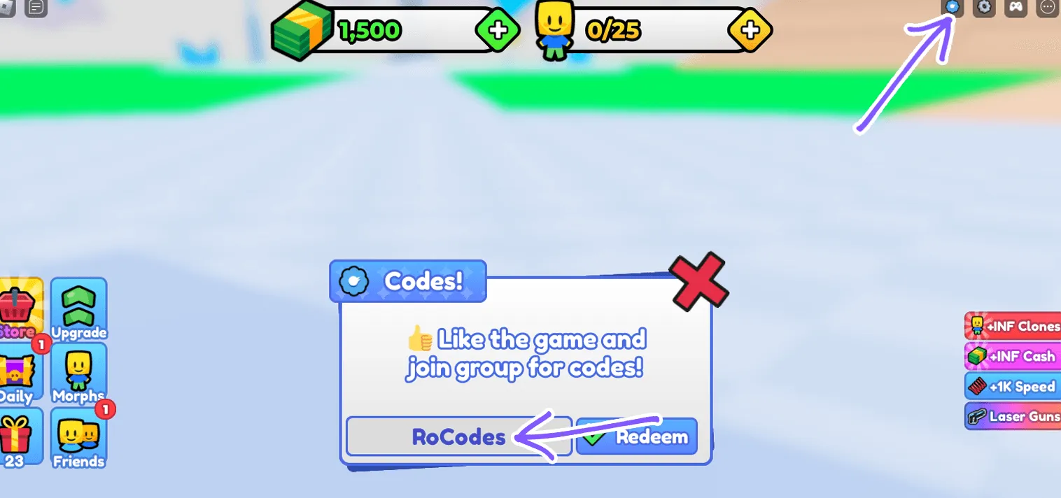 Clone Simulator Codes (May 2026) - RoCodes