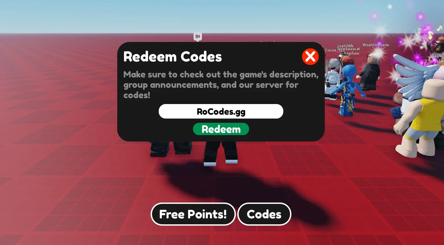 AFK For UGC Codes | 8 Active Codes for June 2026 - RoCodes