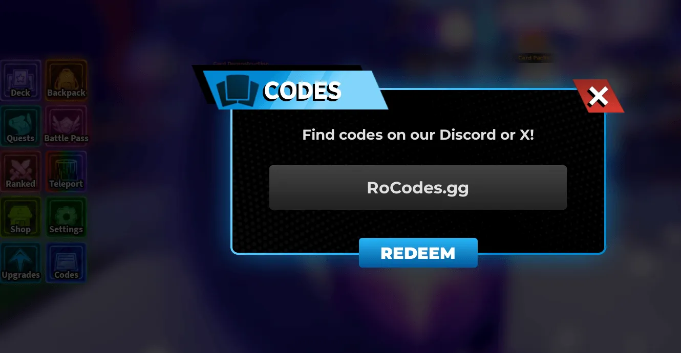 Anime Card Clash Codes (May 2026) - RoCodes