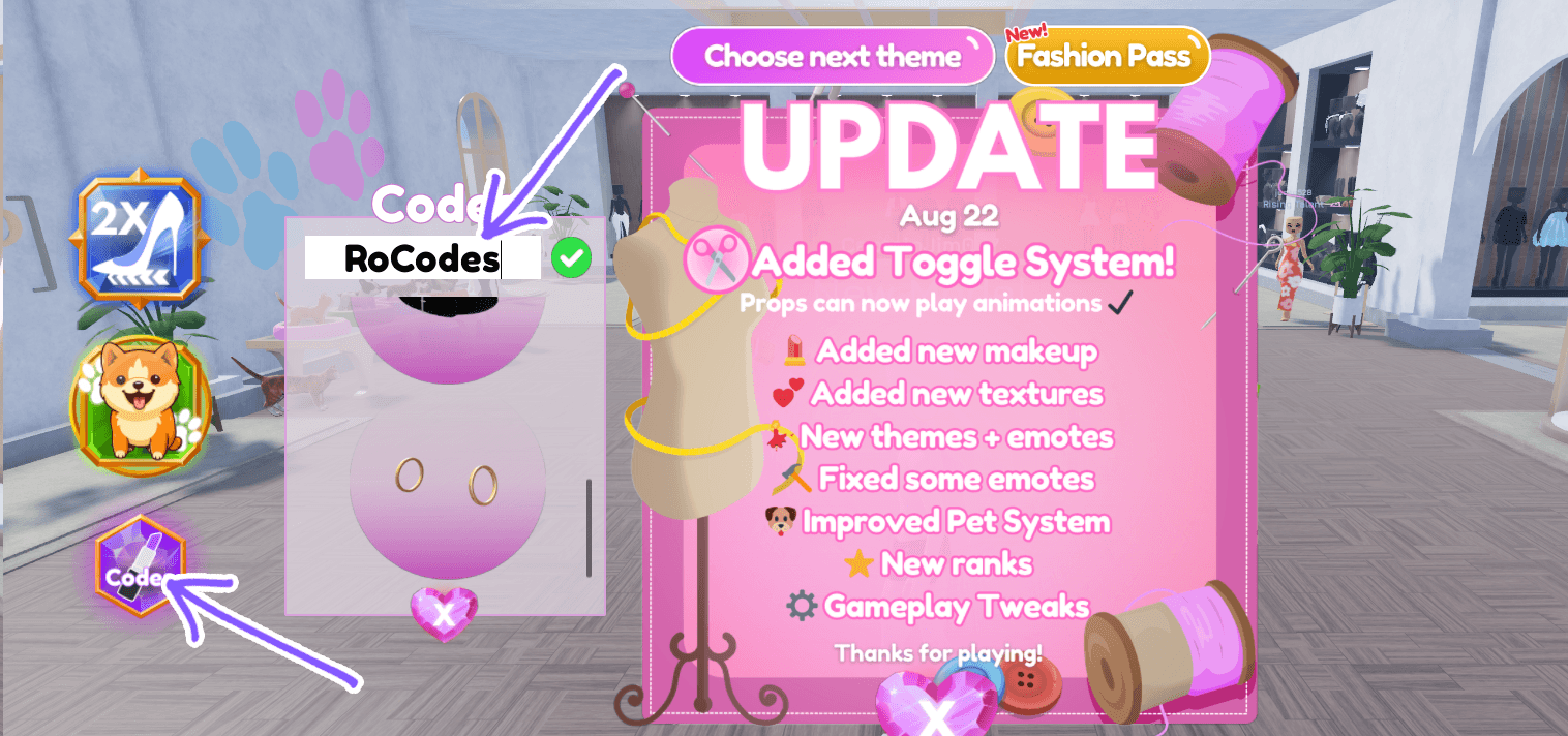 Dress To Slay Codes (December 2025) - RoCodes