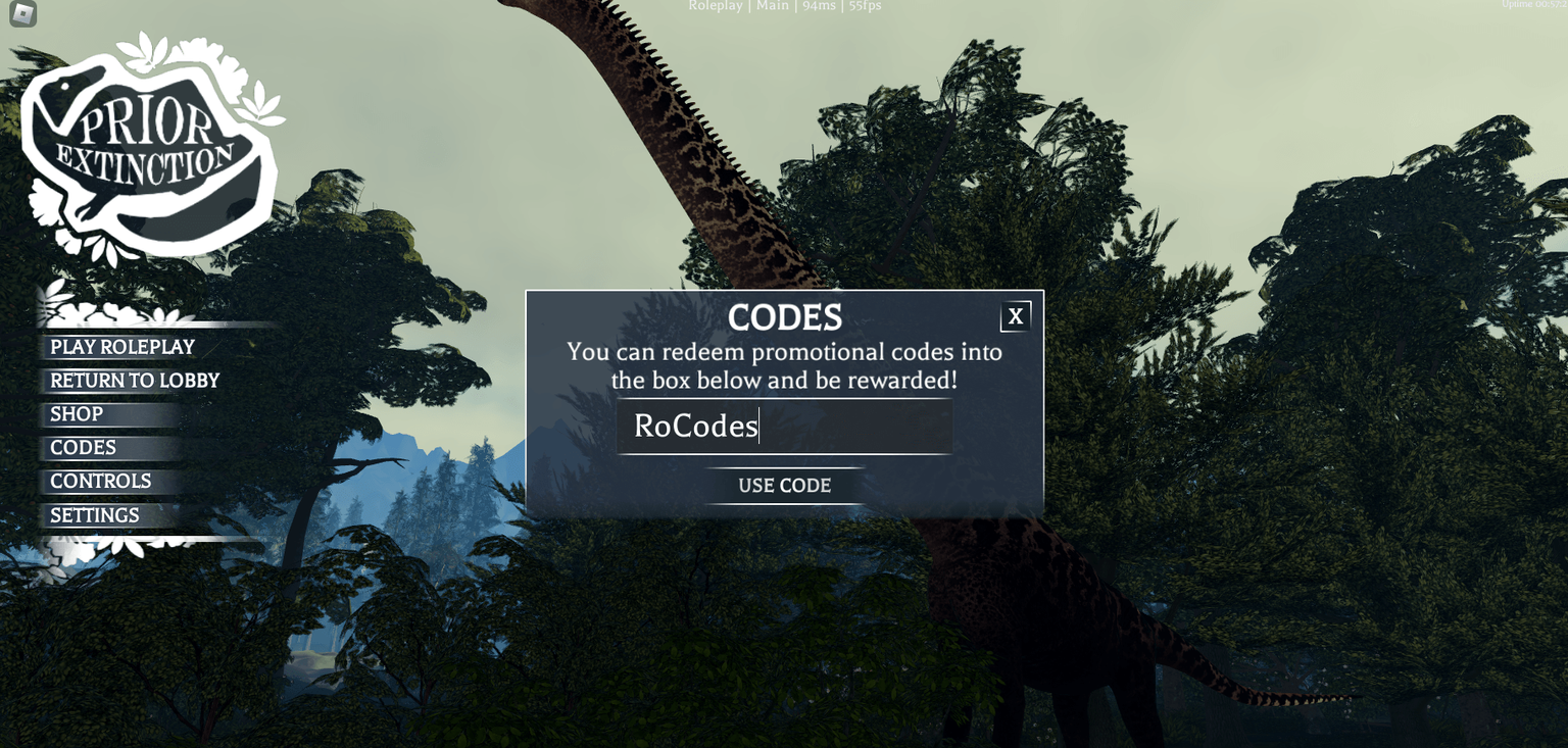 Prior Extinction Dinosaur Survival Codes (December 2025) - RoCodes