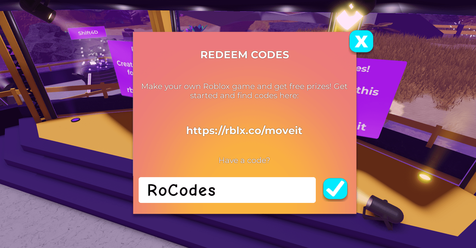 Island of Move Codes (November 2025) - RoCodes