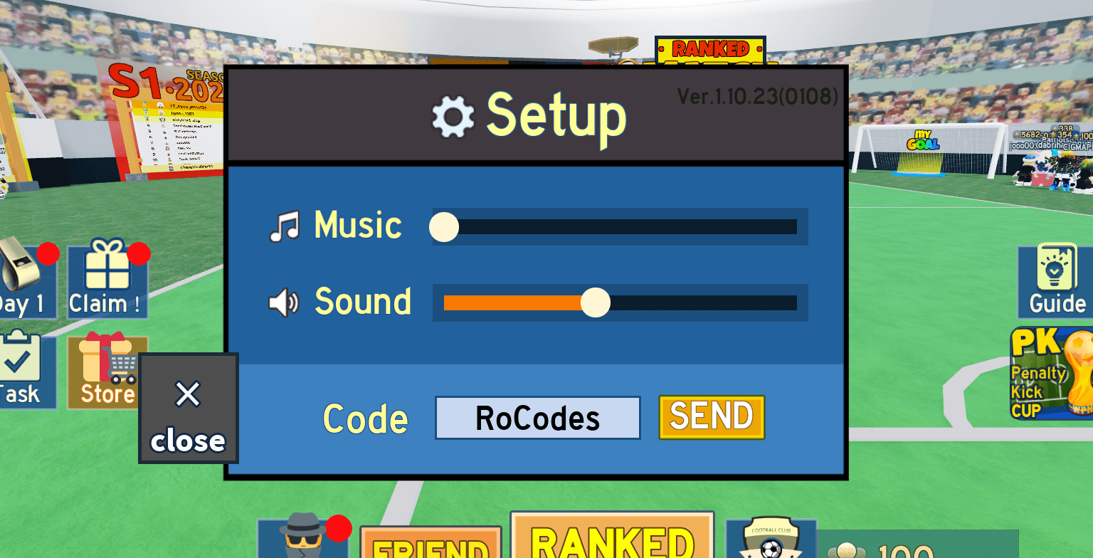 Super Free Kick Codes (November 2025) - RoCodes