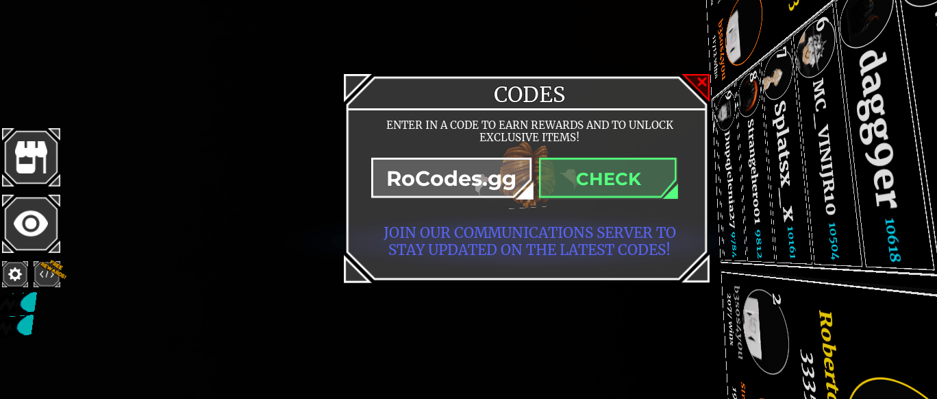 Roblox Possessor Codes (December 2025) - RoCodes