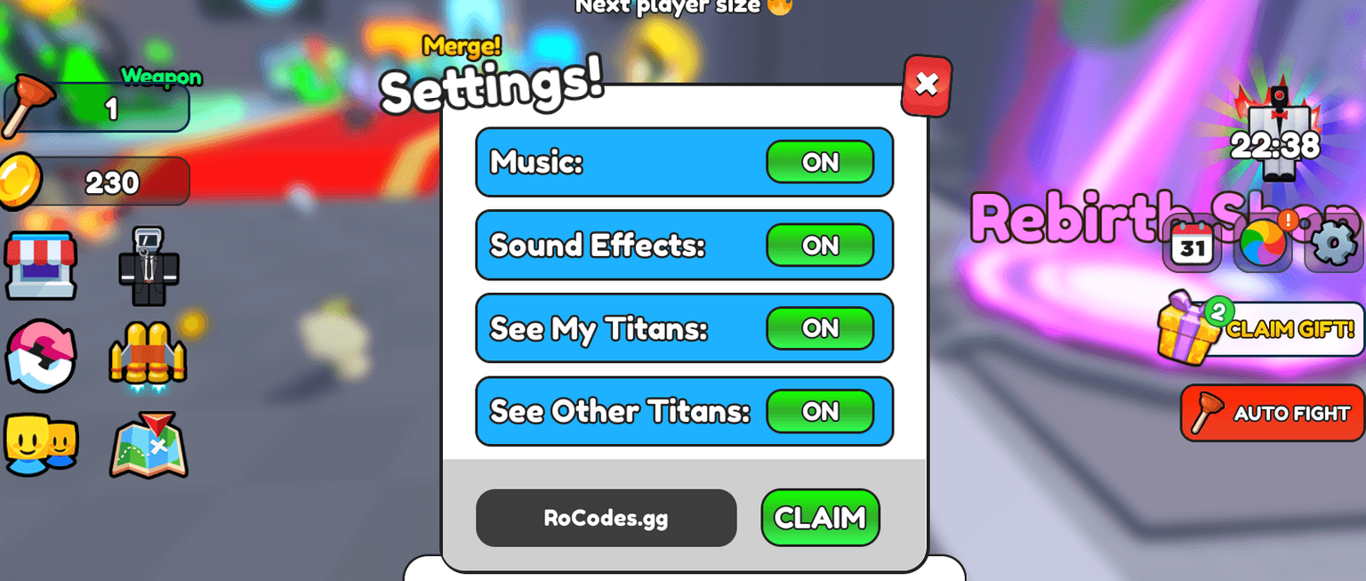 Merge Titan Army Codes (December 2025) - RoCodes